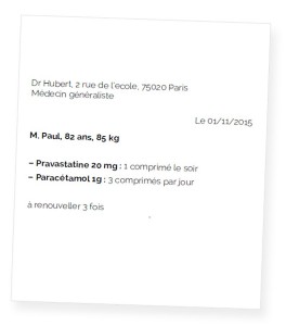 Les différents types d'ordonnances - Vocation Santé